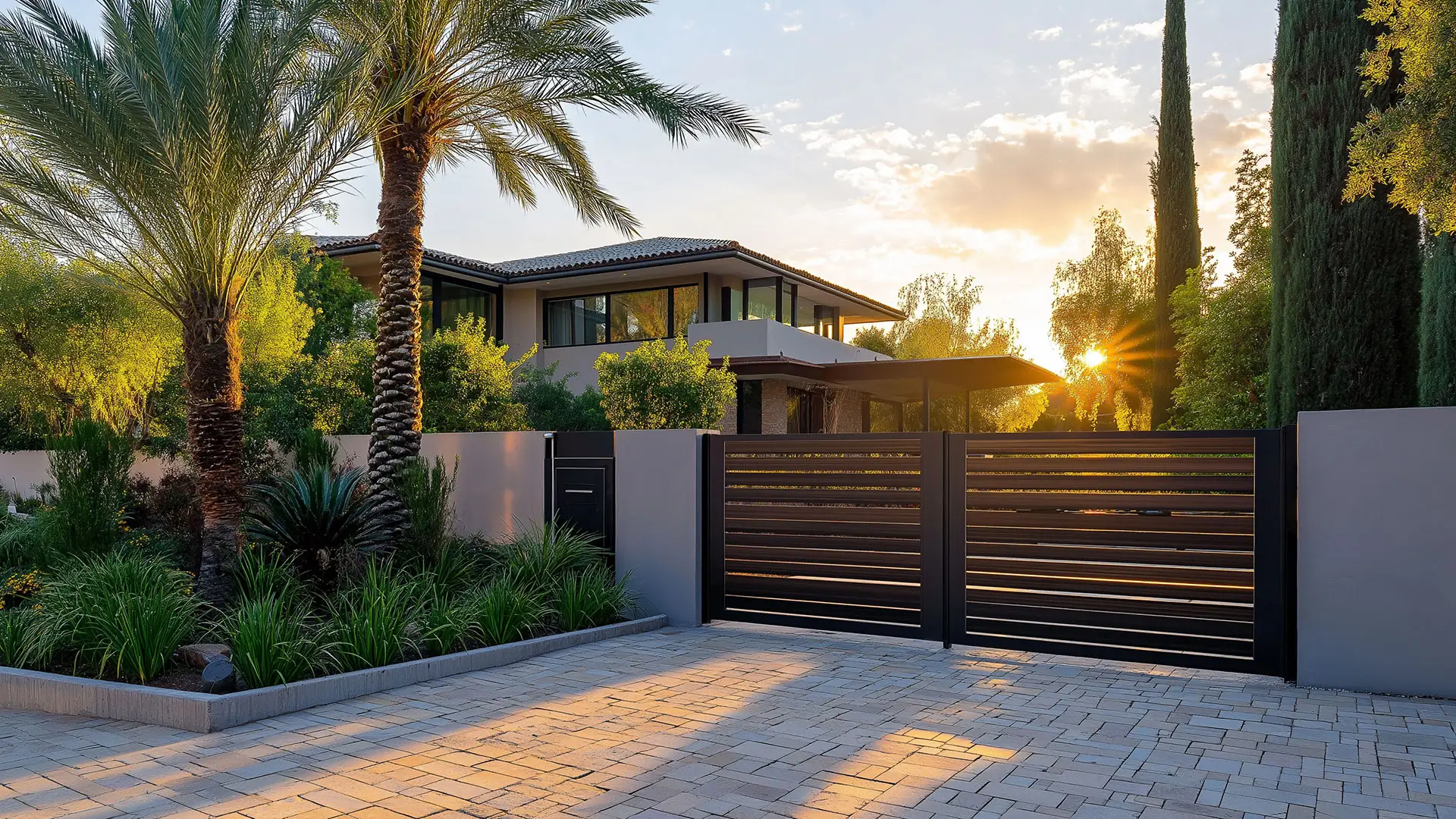 Driveway Gates | CQ Fence